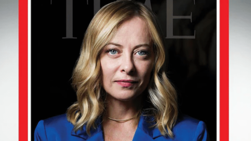 A Europa sob o olhar da Time: Giorgia Meloni como protagonista - Jornal ...